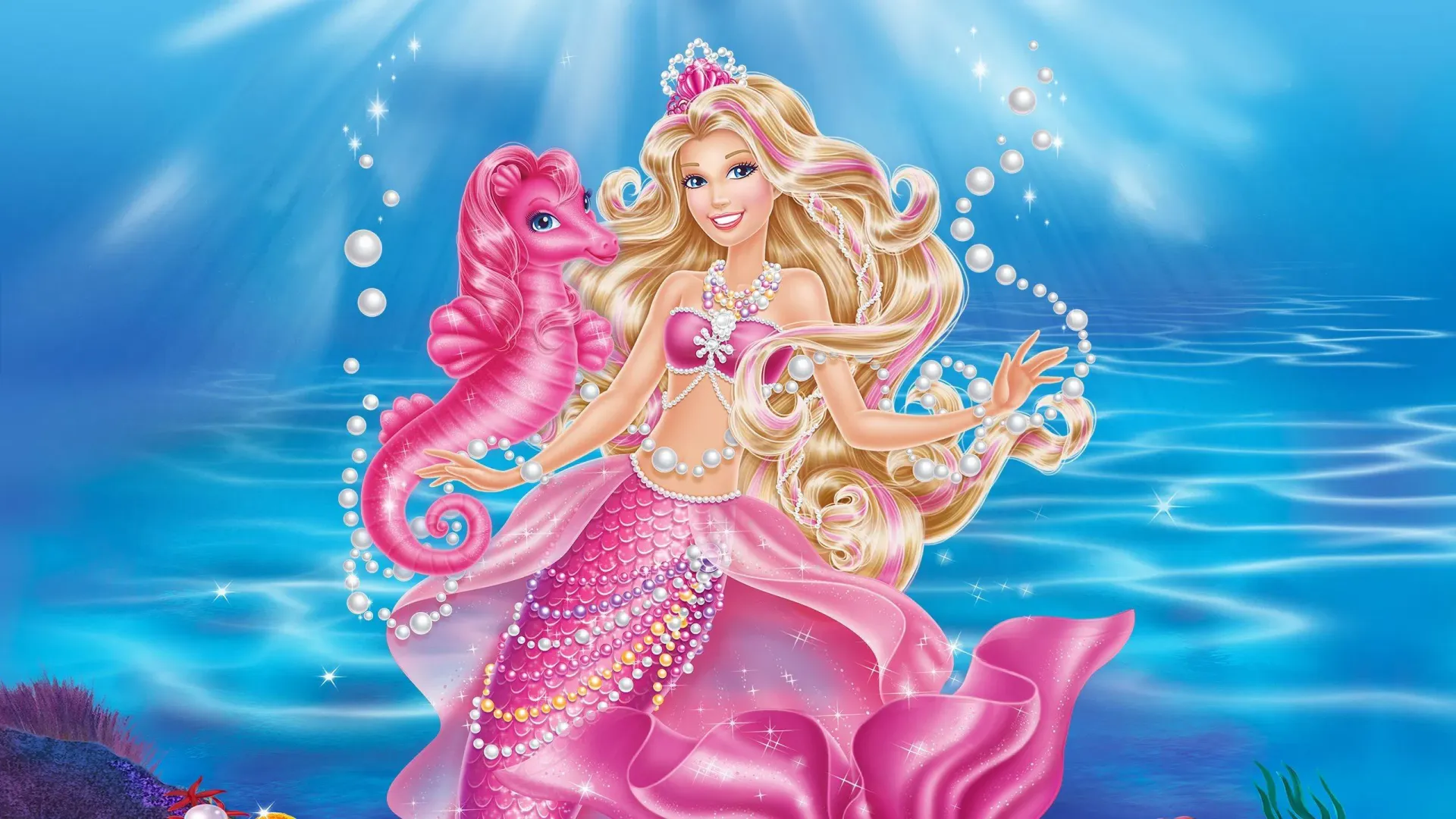 Xem Phim Barbie: Công Chúa Ngọc Trai - Barbie: The Pearl Princess ...