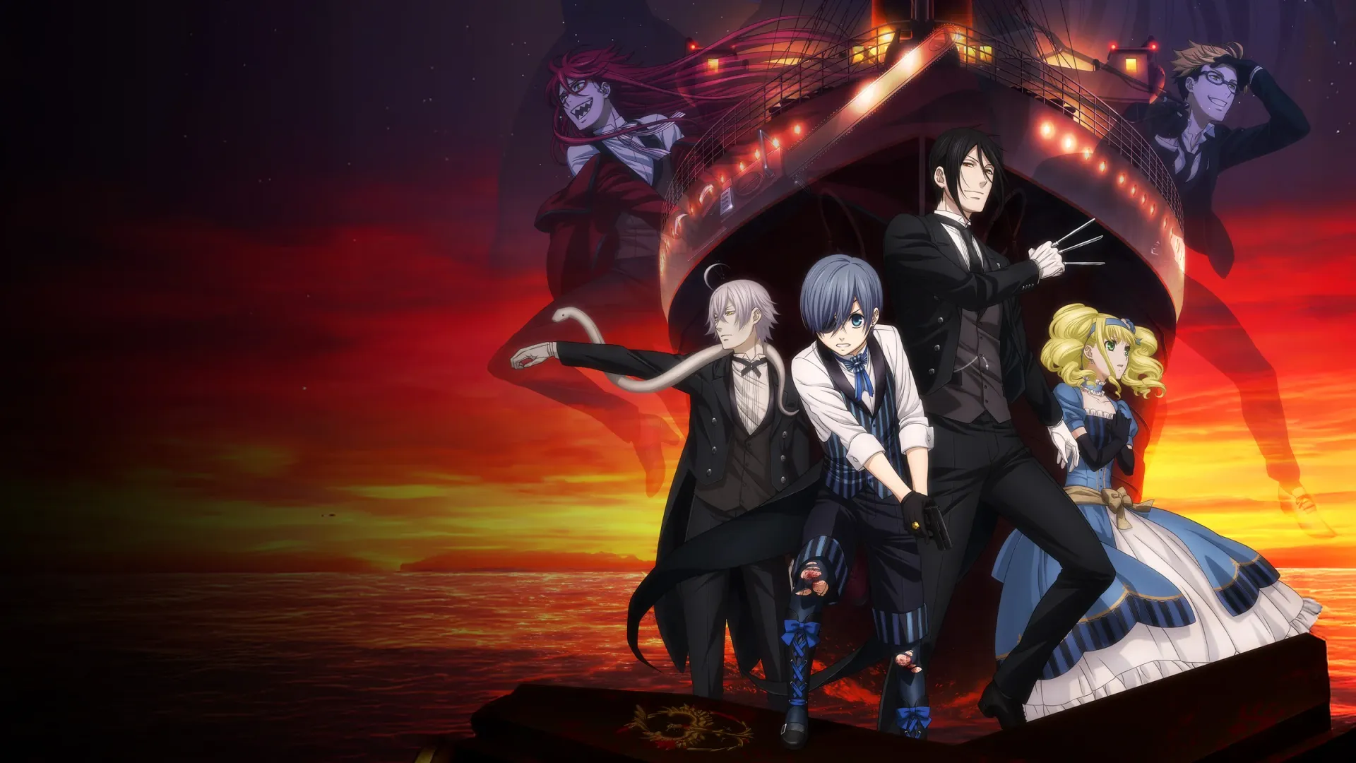 Phim Hắc Quản Gia: Cuốn Sách của Đại Tây Dương HD Vietsub - Black ...